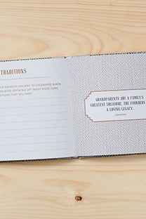 My Grandpa Interview Journal Book Swank Boutique