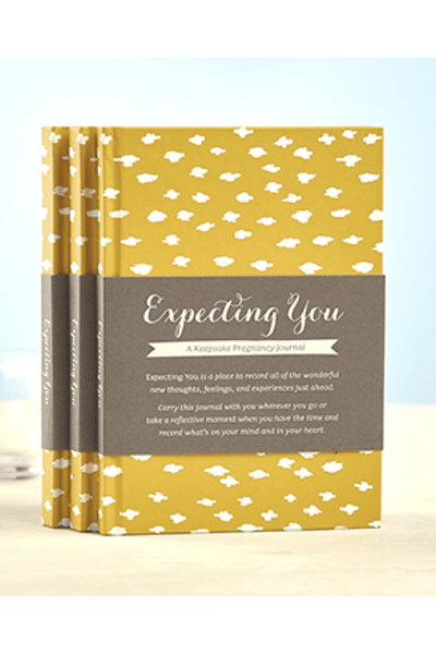 Expecting You - A Keepsake Pregnancy Journal Book Swank Boutique ...